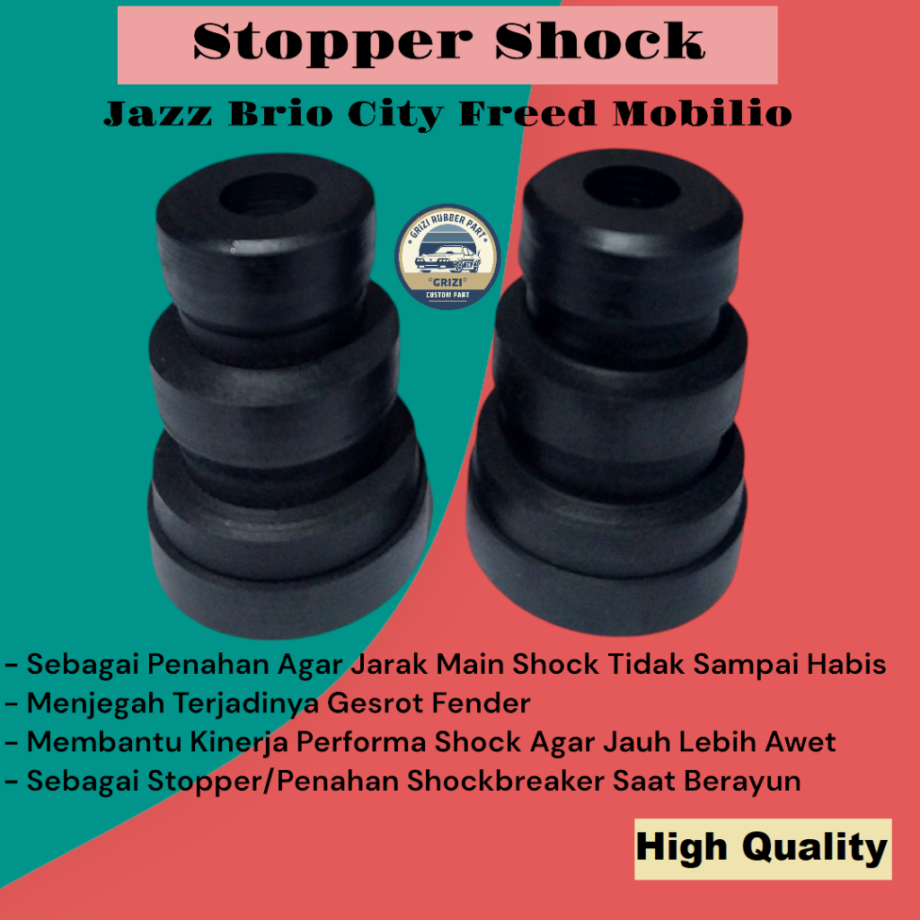 Jual Shock Stopper Belakang Brio City Freed Jazz Mobilio 1Set(2Pcs ...