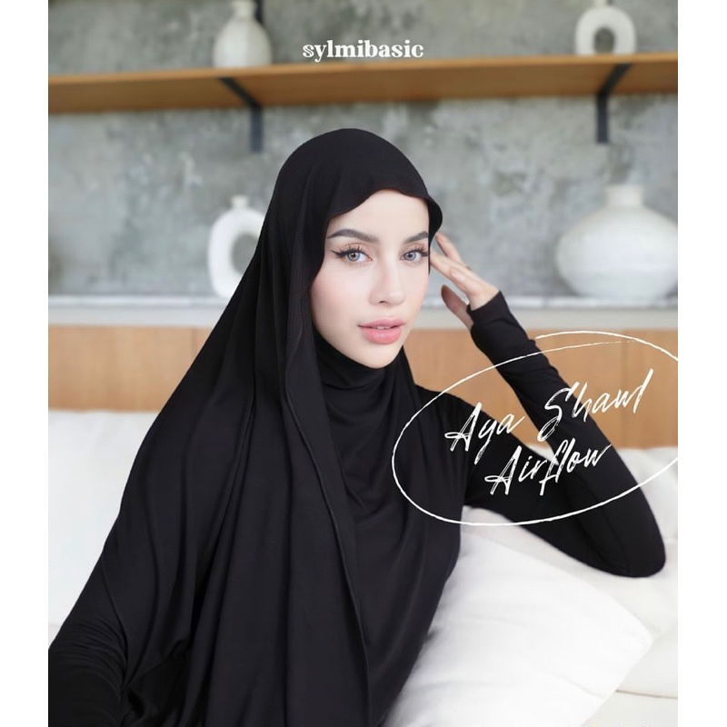 Jual AYA SHAWL AIRFLOW SYLMI BASIC | Shopee Indonesia