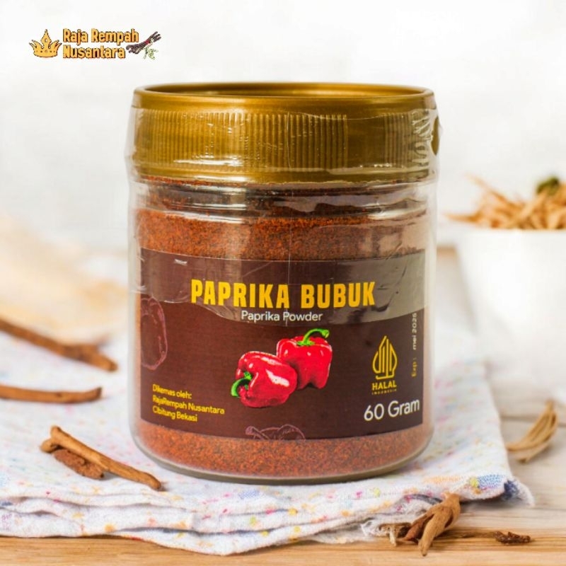 Jual RajaRempah Paprika Bubuk Botol 60gram Paprika Powder - rmh001 ...