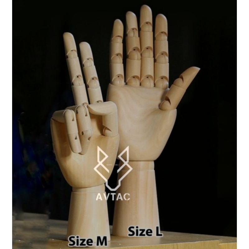 Jual Wooden Hand Model - Model Tangan - Model Tangan Kayu - Dekorasi ...