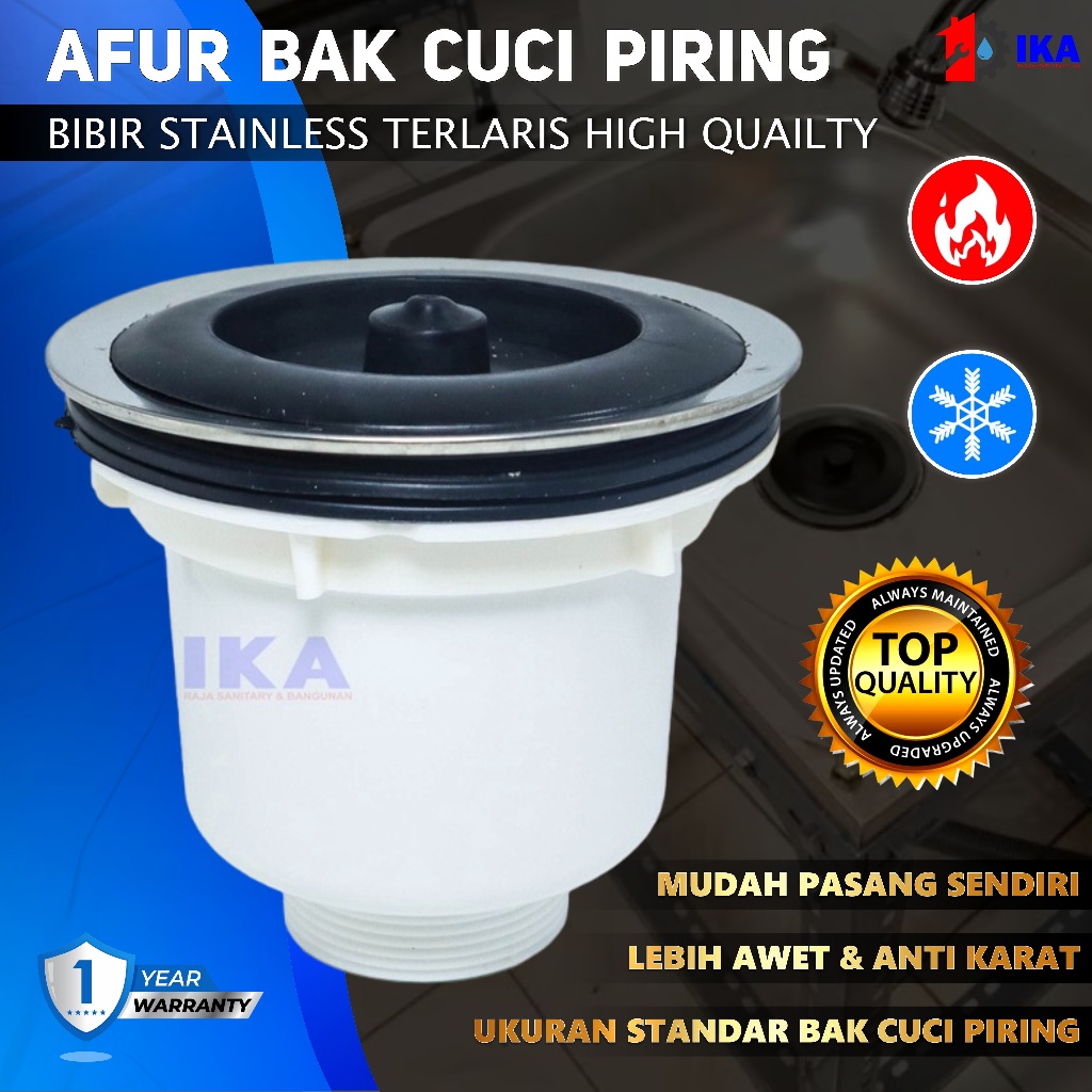 Jual Saringan Wastafel PVC Tebal Anti Karat Saringan Afur / afur ...