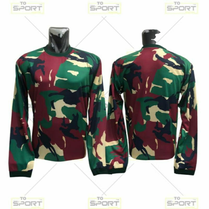 Jual BAJU LORENG TERBARU/ KAOS LORENG TNI ARMY DEWASA BAHAN DRY FIT HALUS/ KAOS ARMY TERBARU ...
