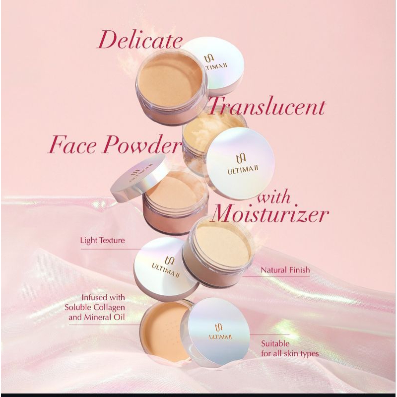 Jual ULTIMA II DELICATE TRANSLUCENT FACE POWDER WITH MOISTURIZER 43gr ...