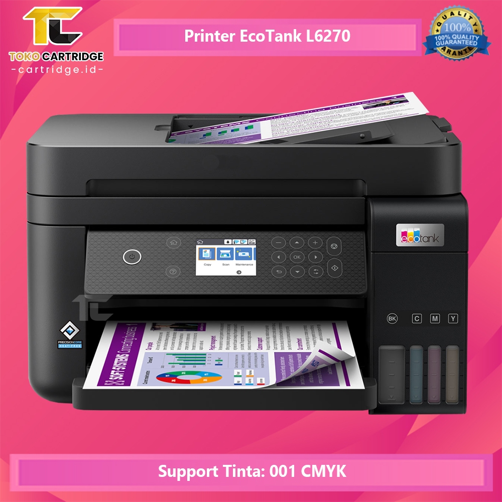 Jual Printer All in One L6270 EcoTank L 6270 Wirelles A4 Ink Tank Multifungsi ADF Duplex Wifi ...