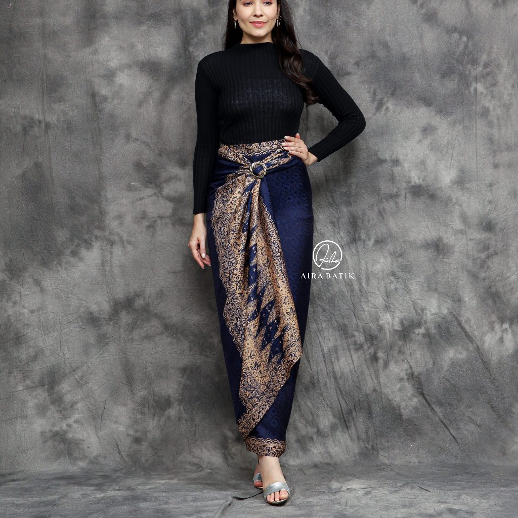 Jual AIRA BATIK _ Rok Lilit Motif Jupri Bahan Viscose ( Free Ring ...