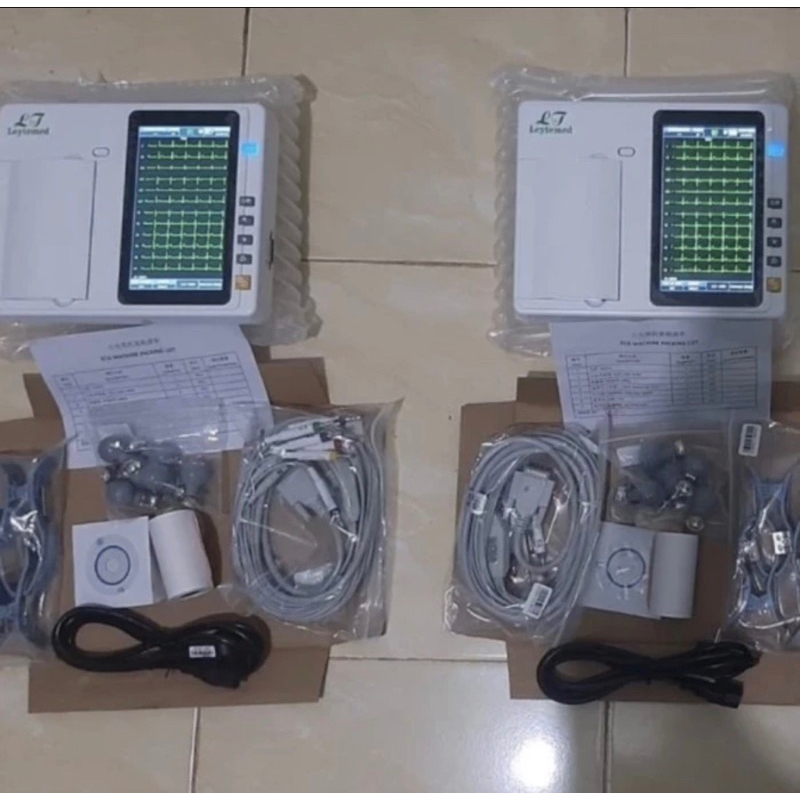Jual EKG 6 CHANNEL LEYTEMED/ekg 6 channel leytemed | Shopee Indonesia