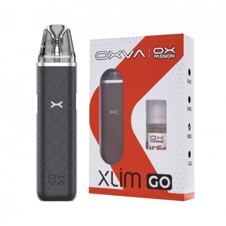 Jual Oxva Xlim Go Dark Grey 30W 1000mAh Pod Kit Bonus Liquid Ox Passion ...