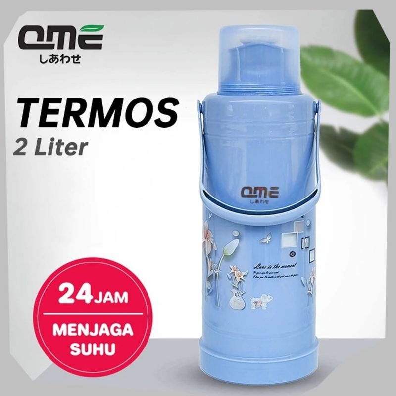 Jual Termos Air Panas/Termos Jug/Termos Air Panas QME kapasitas 2 liter Tahan 24 Jam/Termos ...
