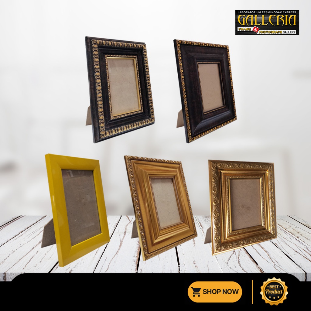 Jual Bingkai Foto 4R Bermotif/Bingkai Foto Meja | Shopee Indonesia