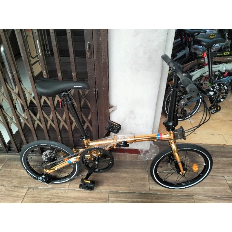 Jual Sepeda Lipat Element Troy 8 Speed | Shopee Indonesia