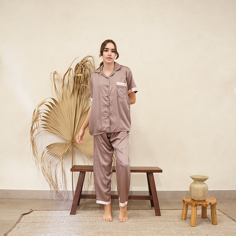 Jual GREET NIGHT WEAR - Baju Tidur Organic Silk Model : T-502 / PPK ...