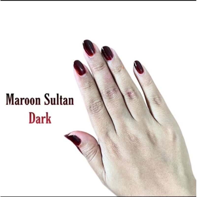 Jual Rahma Henna glow /maroon dark sultan /maroon Light sultan /black ...