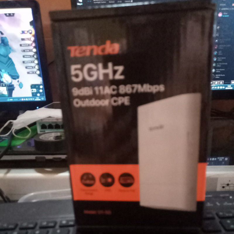 Jual tenda 5GHz 9dBi 11ac 867Mbps outdoor CPE | Shopee Indonesia