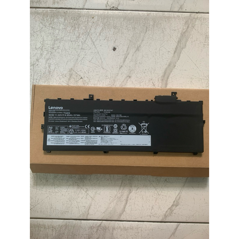 Jual Baterai Lenovo Carbon X1 Gen 6 2017 2018 01AV431 01AV429 01AV430 ...