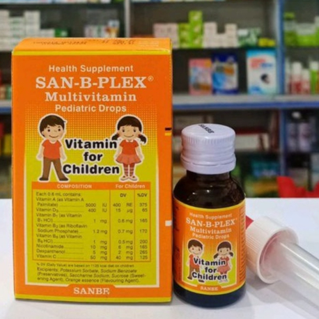 Jual SAN-B-PLEX 𝐃𝐫𝐨𝐩𝐬 𝐒𝐢𝐫𝐮𝐩 𝟏𝟓𝐌𝐋 - Meningkatkan Nafsu Makan Bayi dan ...