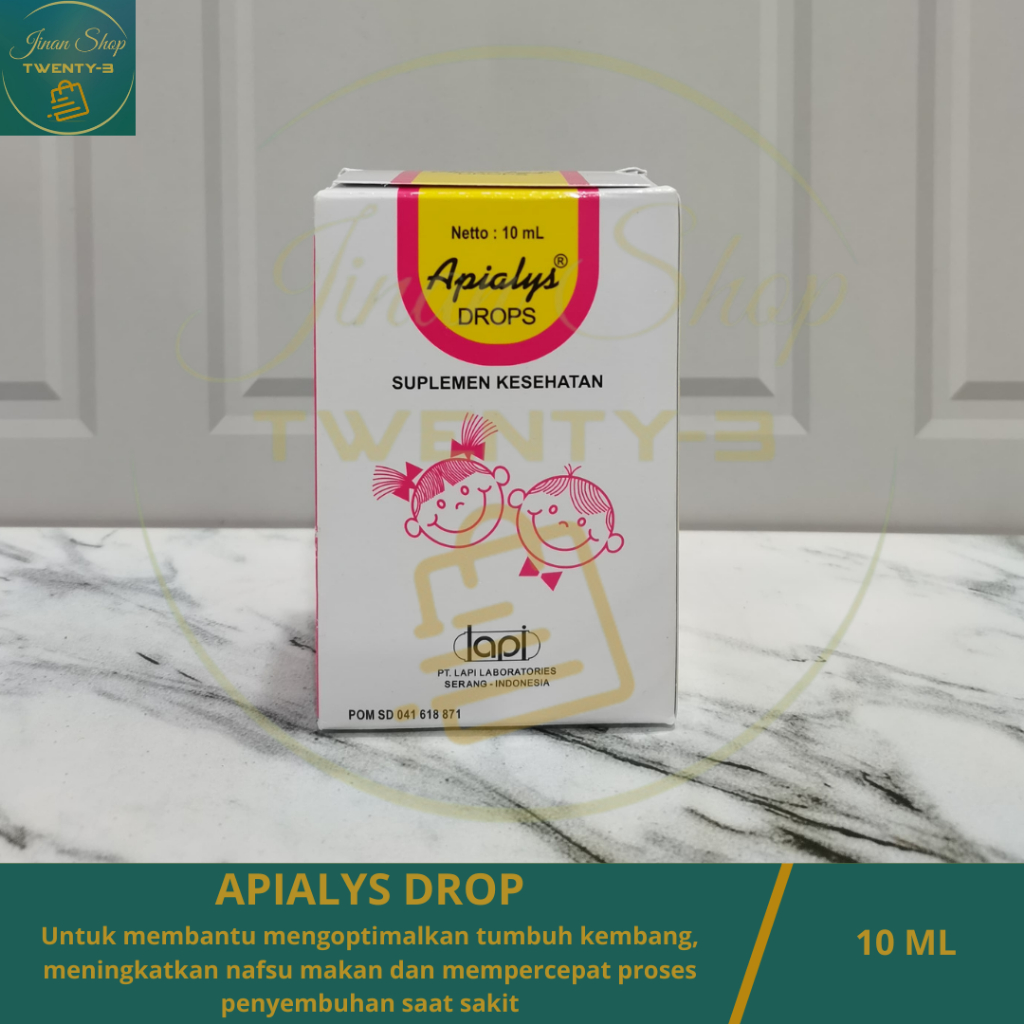 Jual apialys drops 10ml - multivitamin untuk masa pertumbuhan bayi ...