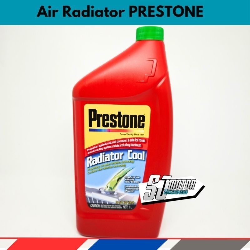 Jual Air Radiator Coolant PRESTONE Hijau (1 Liter) Universal Motor dan ...