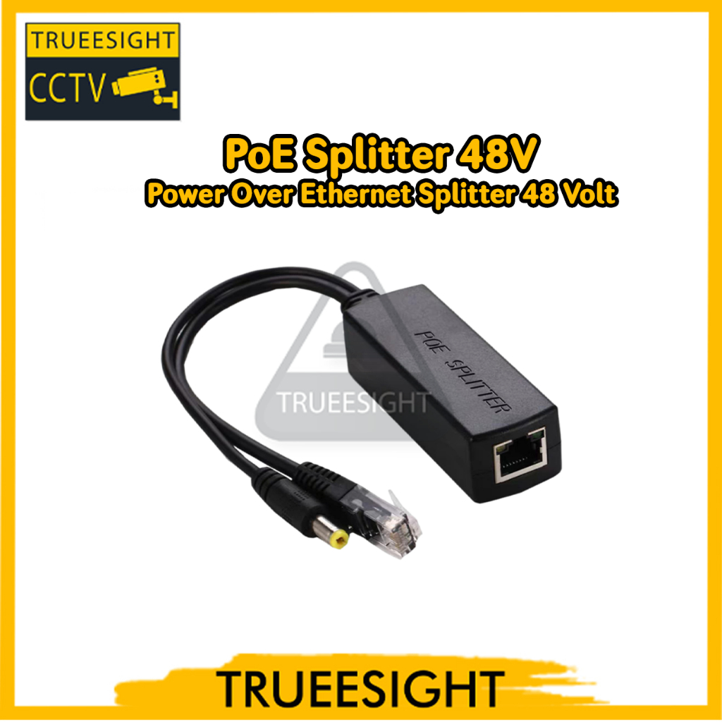 Jual POE Splitter / POE Injector 48V ( Power Over Ethernet Splitter 48 ...