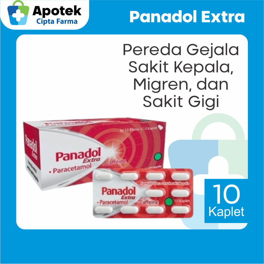 Jual Panadol Extra Panadol Merah Paracetamol Parasetamol Obat ...