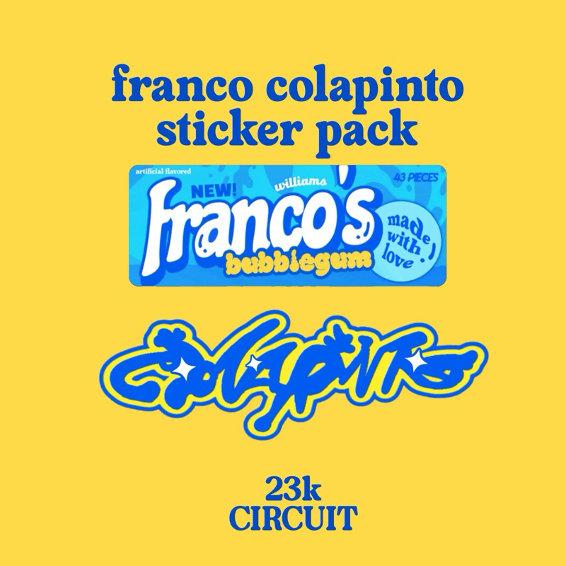 Jual franco colapinto sticker pack | Shopee Indonesia
