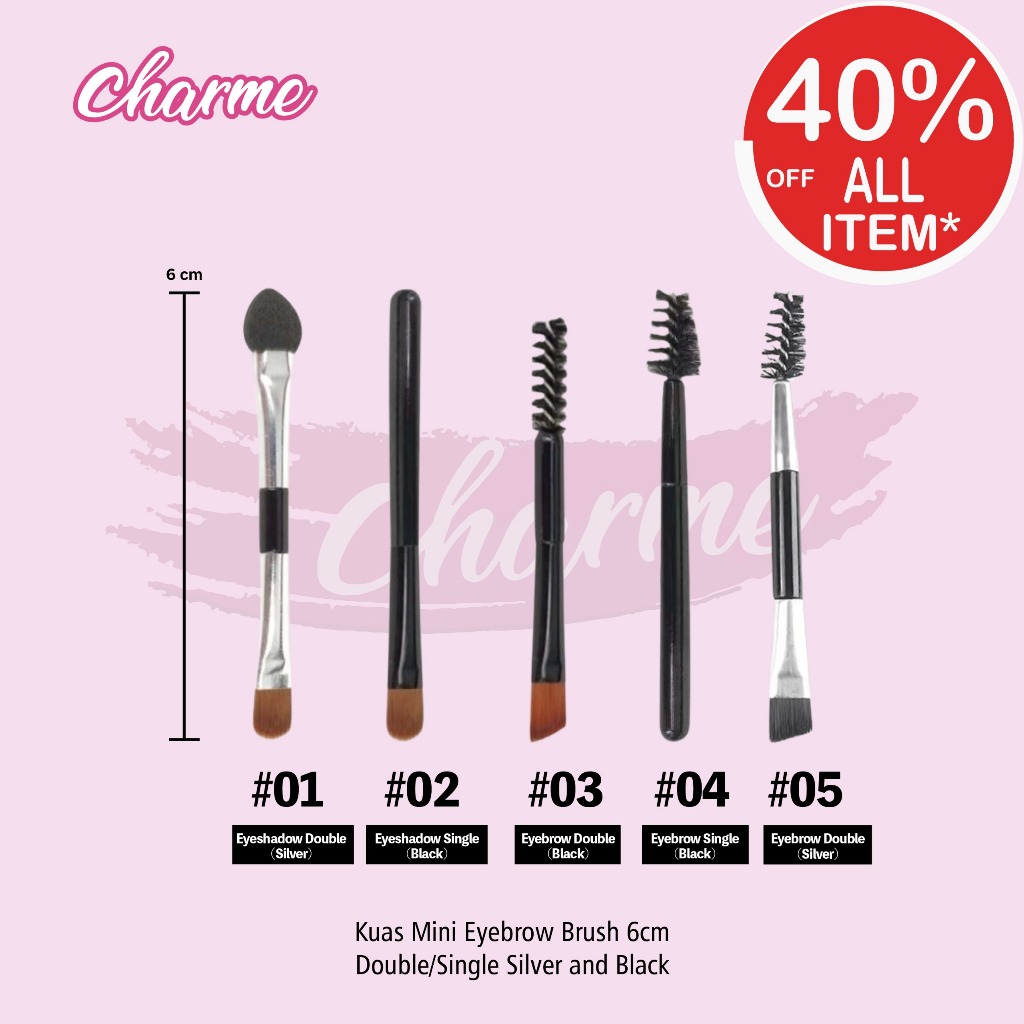 Jual (READY & ORI) Kuas Rias Brush Eyeshadow Eyebrow Multiuse Kuas alis ...