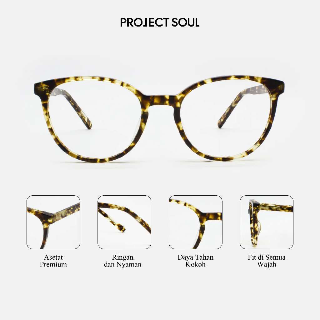 Jual Project Soul - Camila Eyewear Frame | Kacamata Baca Wanita / pria ...