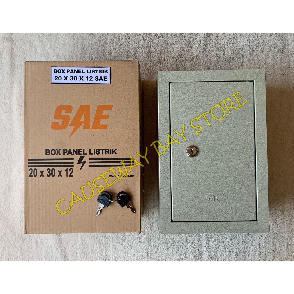 Jual BOX PANEL LISTRIK 20 X 30 X 12 SAE | Shopee Indonesia