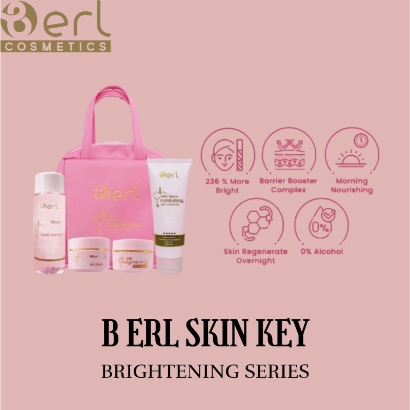 Jual B ERL SKIN KEY BRIGHTENING (Cream BERL BSP) | Shopee Indonesia