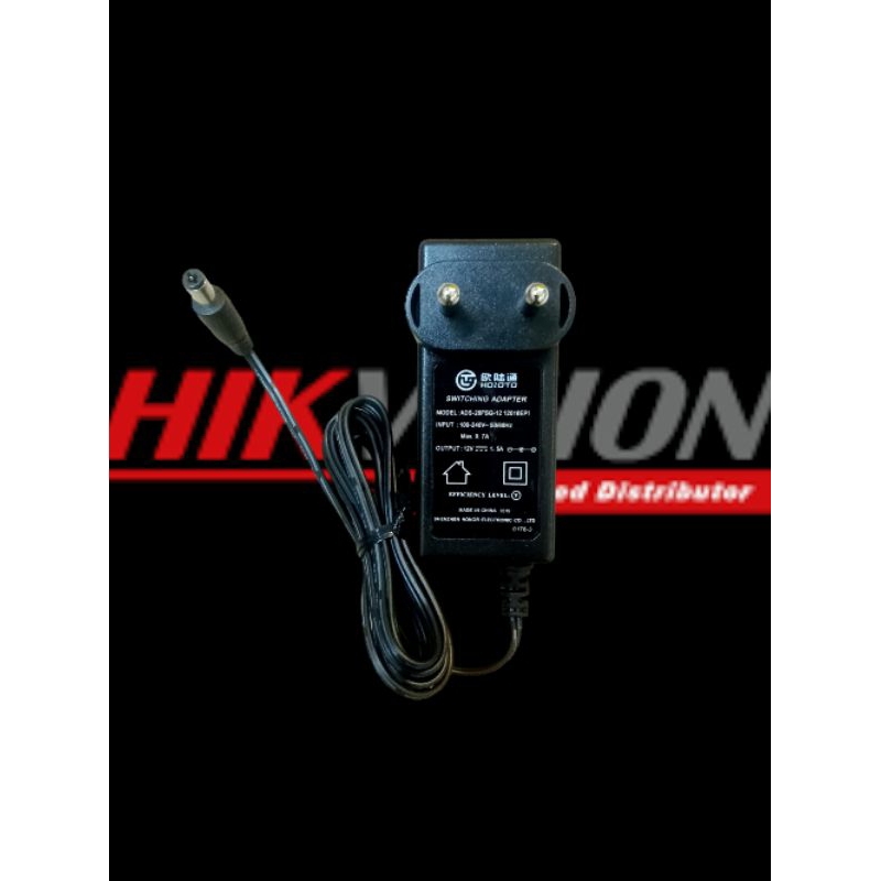 Jual ADAPTOR DVR HIKVISION 12VOLT ORIGINAL | Shopee Indonesia
