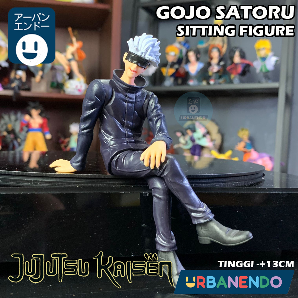 Jual Action Figure Gojo Satoru Duduk Jujutsu Kaisen Sitting Gojo size ...