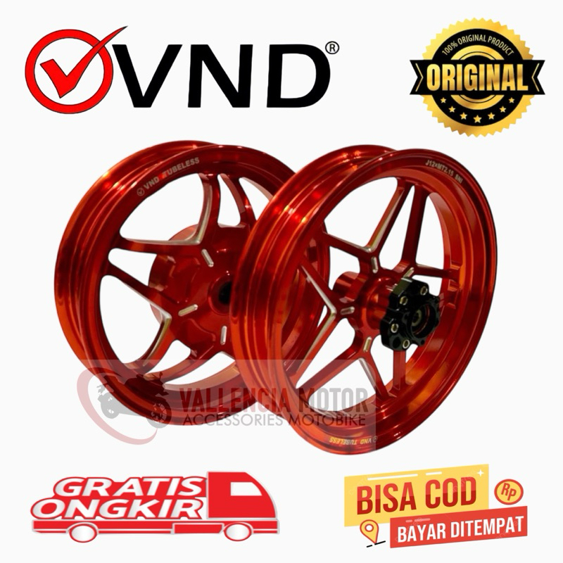 Jual VND Velg Racing Vnd V Speed Grand Filano, Freego Ring 12 215x250 Model Bintang Original ...