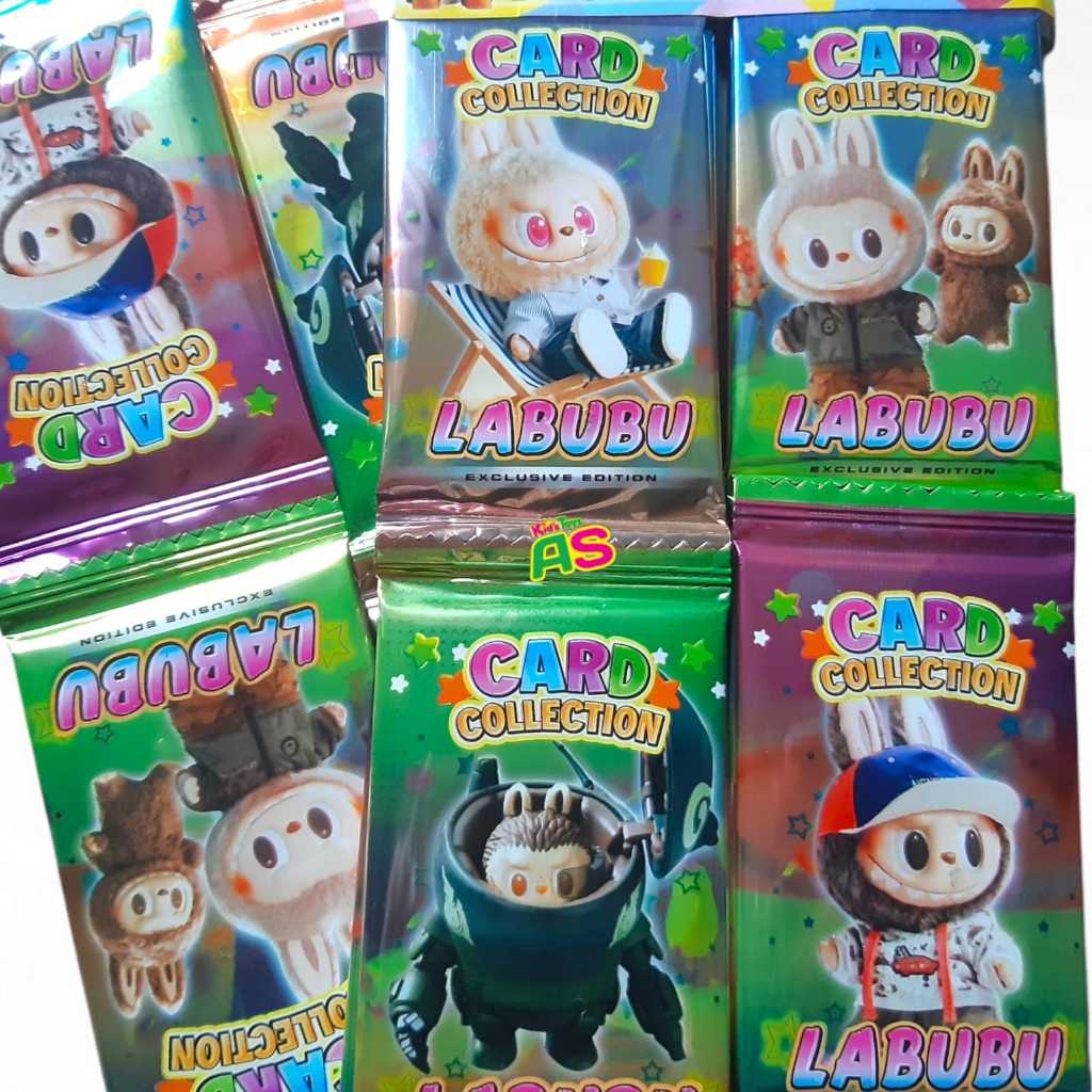 Jual 1 BUNGKUS KOLEKSI KARTU LABUBU / LABUBU EXCLUSIVE EDITION / LABUBU CARD COLLECTION / KARTU ...
