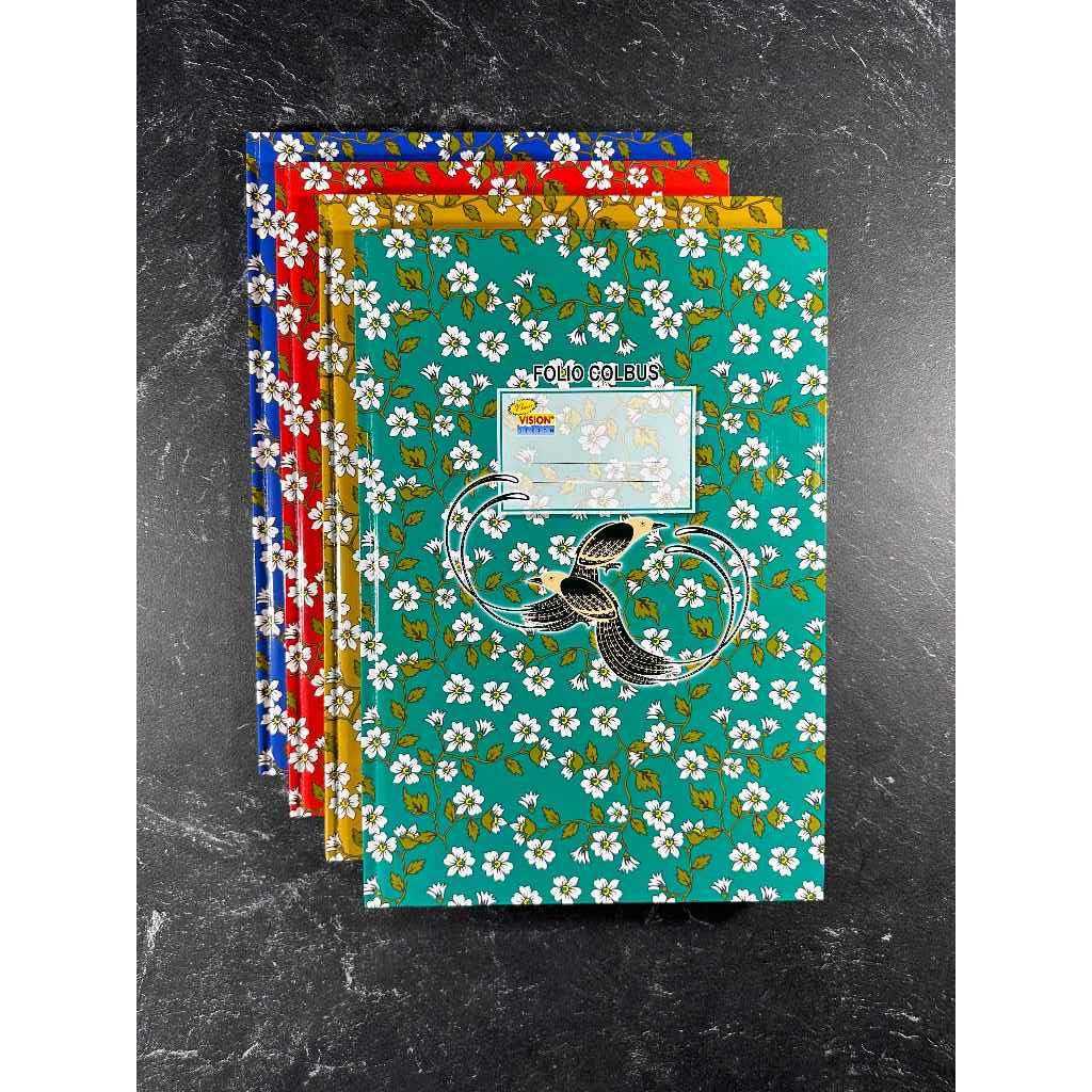 Jual (Pcs)Buku Hard Cover Vision Folio isi 50 lembar / Hard cover Folio ...