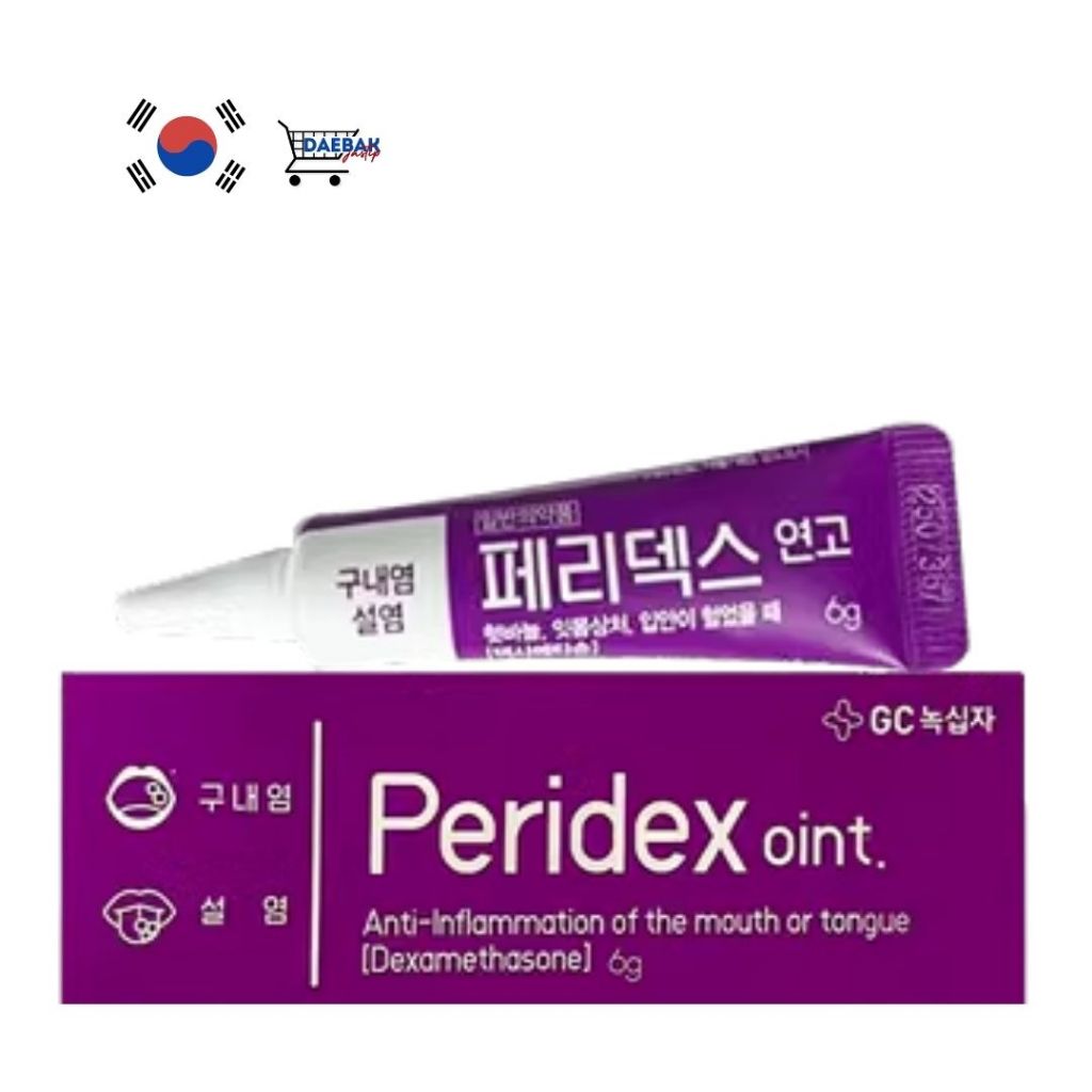 Jual PERIDEX Oint Obat Sariawan Korea | Shopee Indonesia