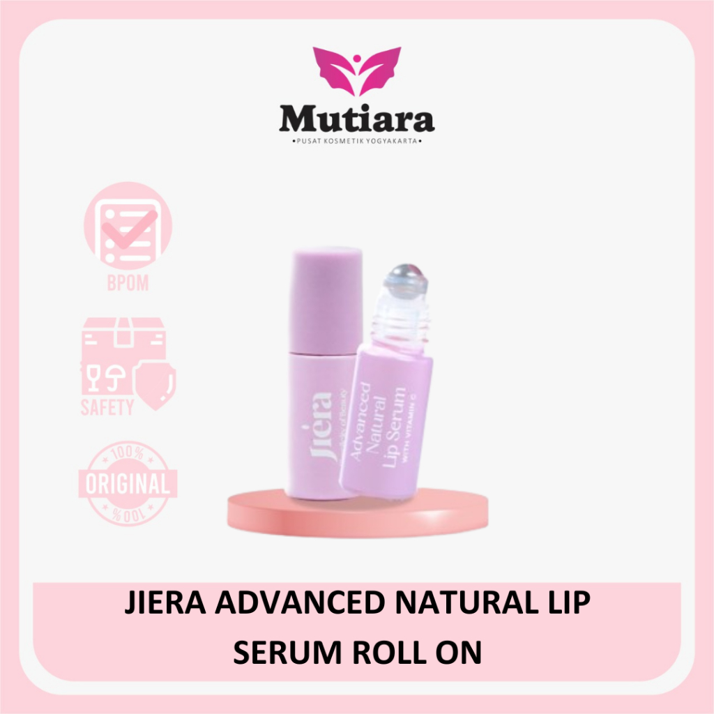 Jual JIERA ADVANCED NATURAL LIP SERUM ROLL ON 5ML | Shopee Indonesia