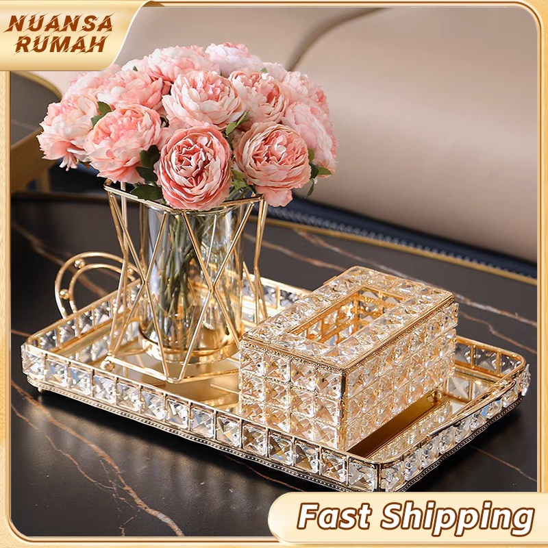 Jual Vas Kaca Aesthetic Vas Gold Vas Bunga Kaca Hidroponik Kreatif ...
