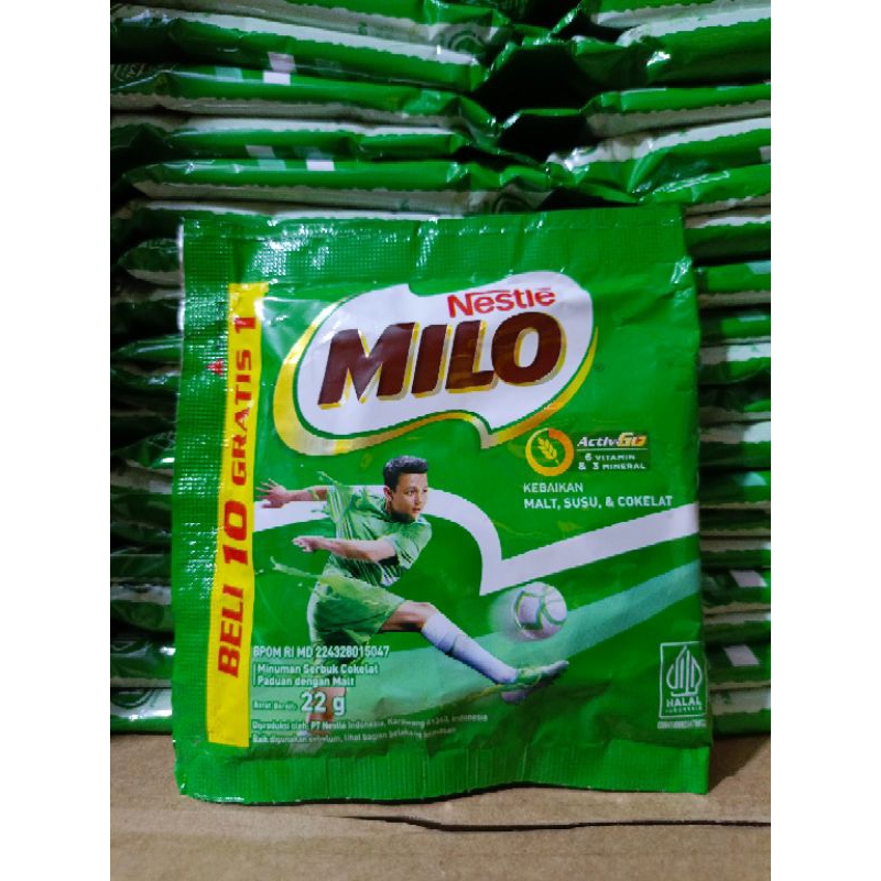 Jual Milo Activ Go Susu Bubuk Sachet 22gr | Shopee Indonesia