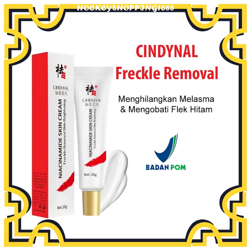 Jual HS BPOM CINDYNAL SALEP PENGHILANG FLEK HITAM CREAM PENGHILANG BINTIK BEKAS JERAWAT [ RESMI ...