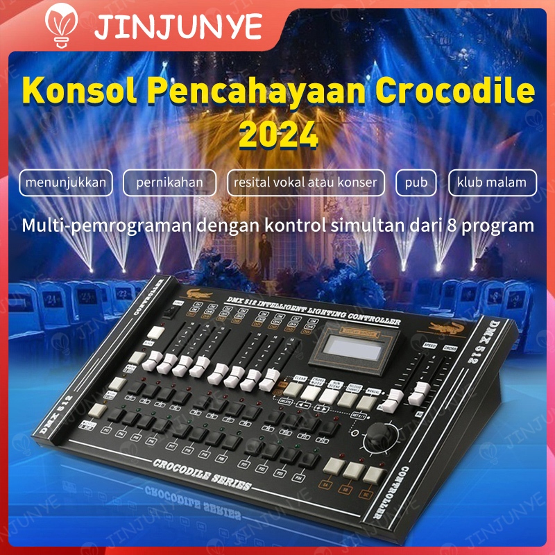 Jual Mixer Lighting DMX 512 Crocodile lighting Controller XY | Shopee ...