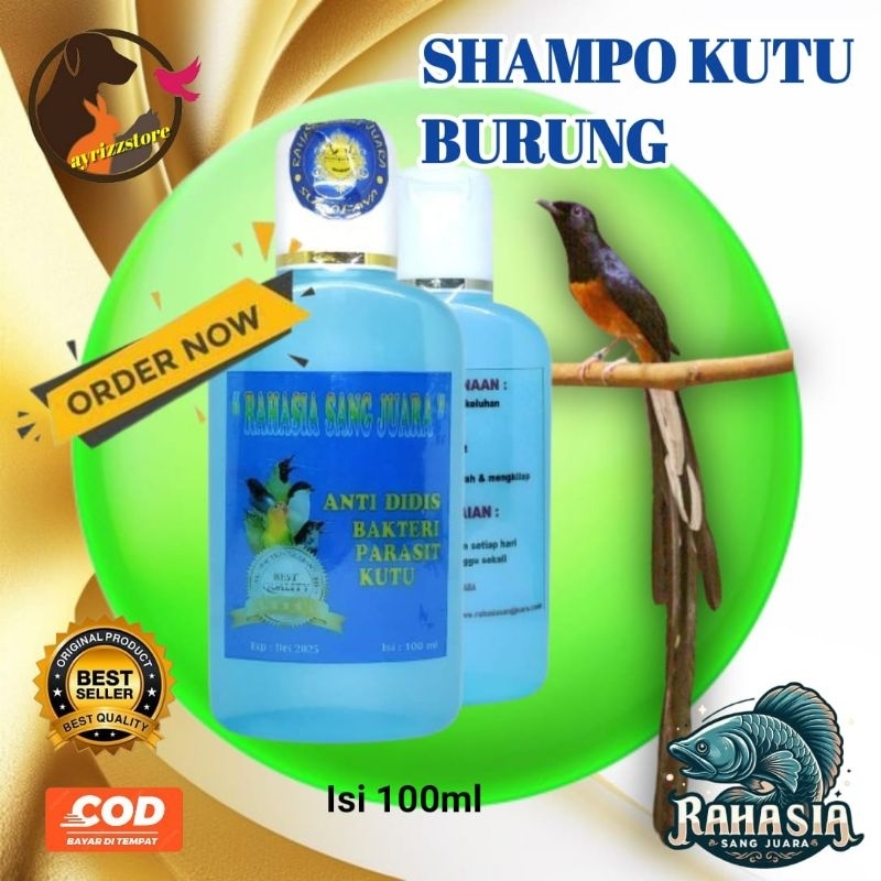 Jual Shampo Kutu BURUNG RAHASIA SANG JUARA OBAT KUTU BURUNG Mengatasi ...