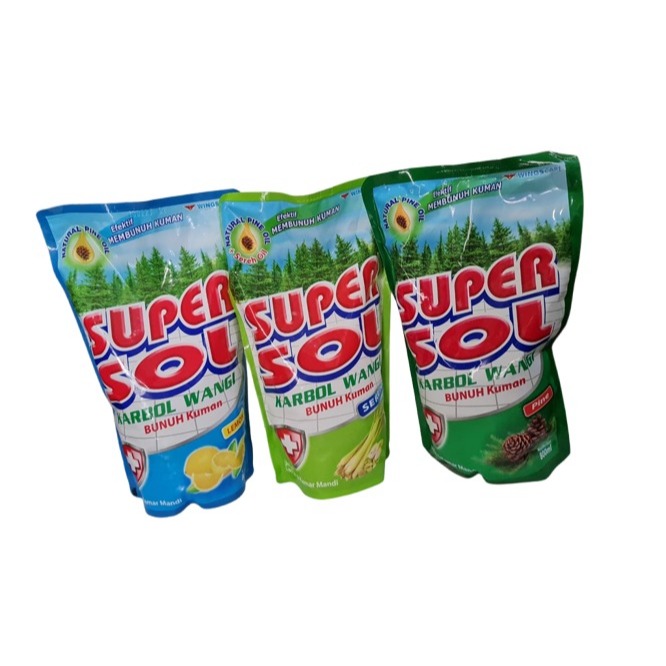 Jual SuperSol Karbol 750 ml (Pouch) | Shopee Indonesia