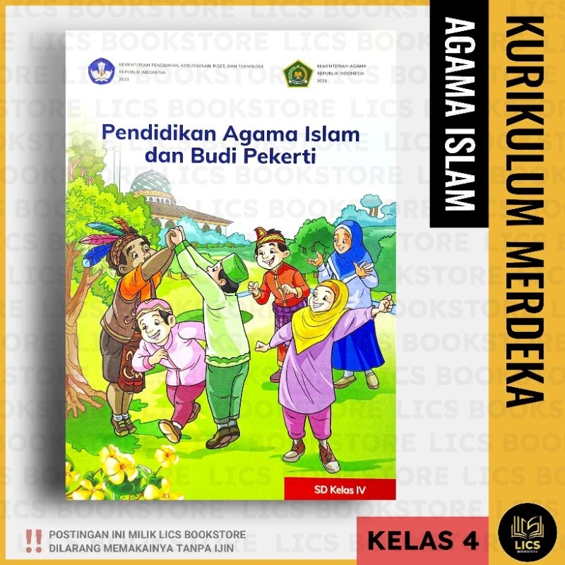 Jual Buku PAI Pendidikan Agama Islam Kelas 4 SD Kurikulum Merdeka KURMER | Shopee Indonesia