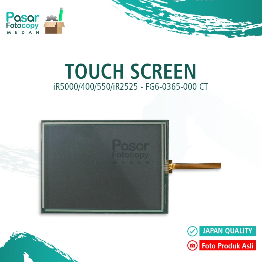 Jual TOUCH SCREEN iR5000/400/550/iR2525 - FG6-0365-000 CT | Shopee Indonesia