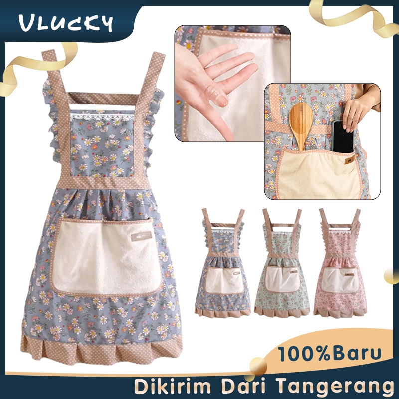 Jual Celemek Dapur Lucu Celemek Dapur Korean Style Celemek Masak ...