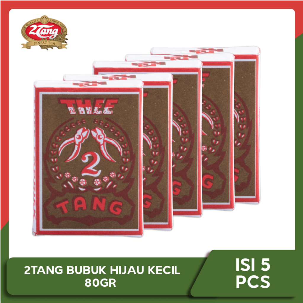 Jual 2Tang Tea Hijau 80gr@5pcs | Shopee Indonesia