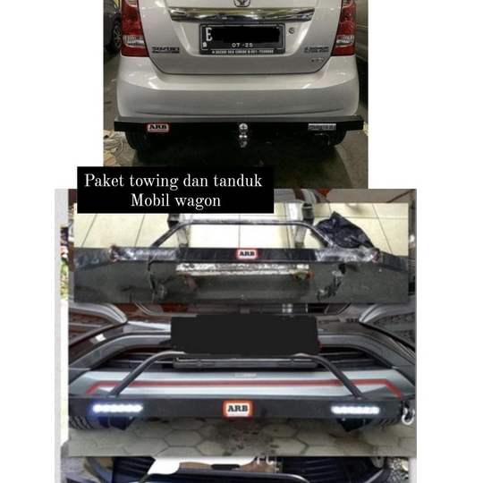 Jual PAKET Tanduk + Towing Mobil WAGON Paket Bumper ARB Depan Belakang ...
