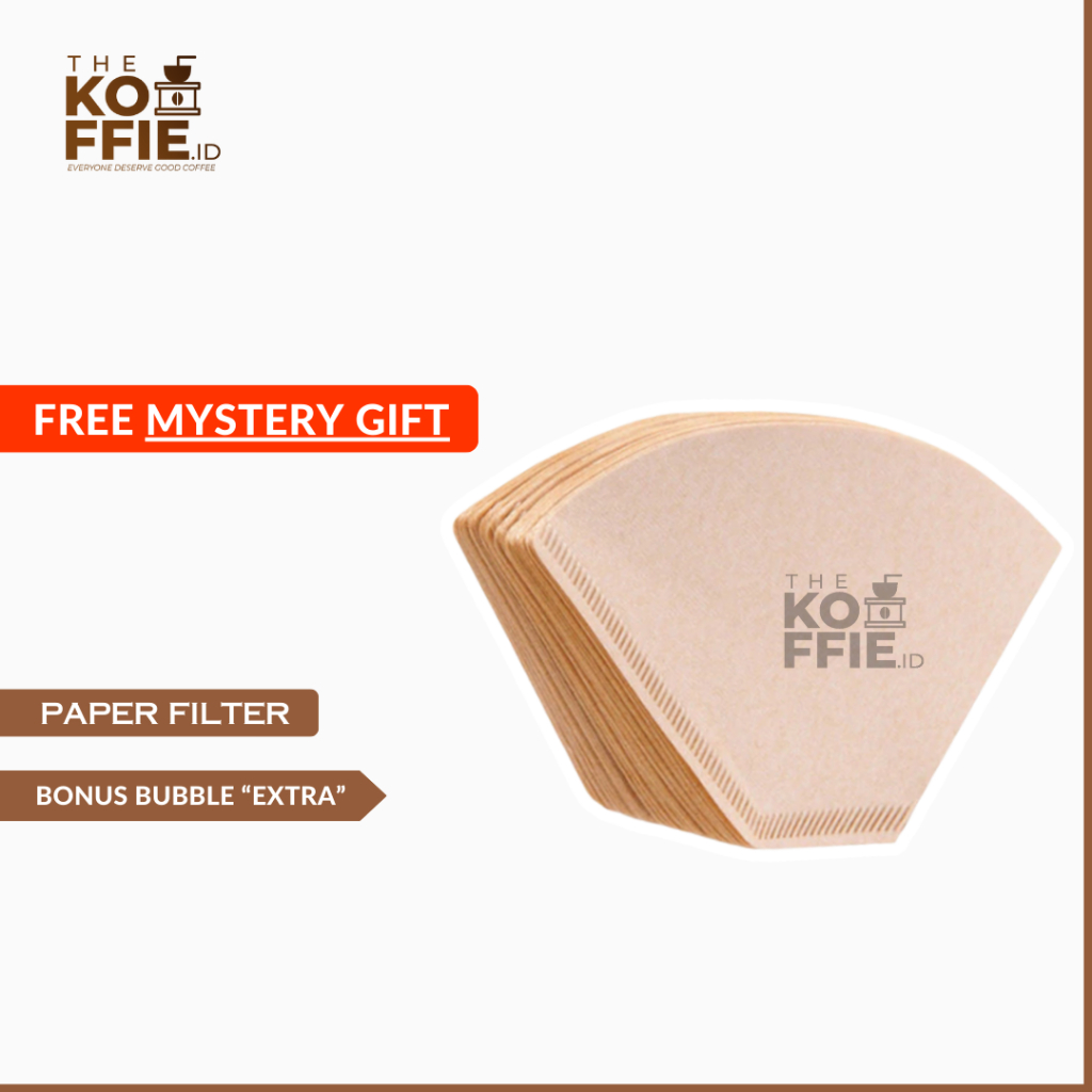 Jual Kertas Filter Kopi v60 Tanpa pewarna 100 Pcs / Food grade v60 / no ...