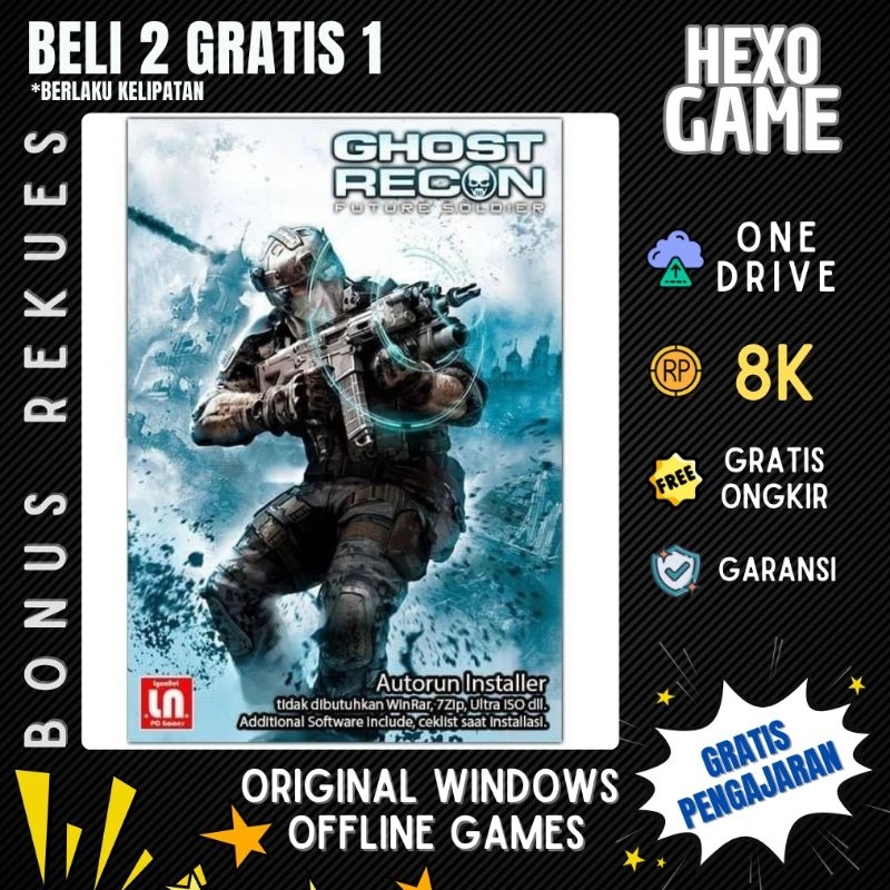 Jual Tom Clancys Ghost Recon Future Soldier Complete - PC Game Shoot ...