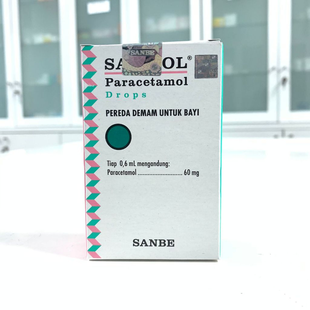 Jual SANMOL Drops Paracetamol - Obat Demam/Panas/Nyeri Bayi | Shopee ...