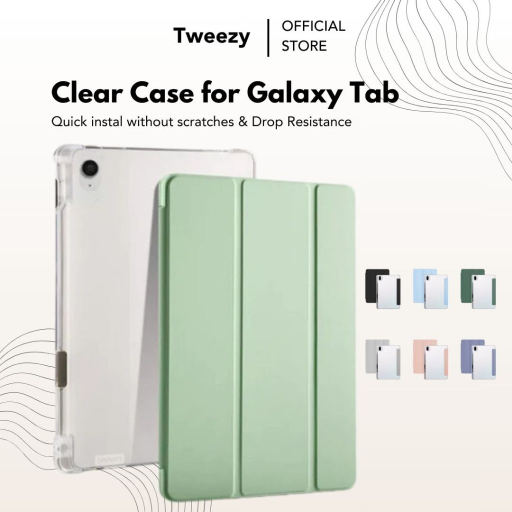 Jual Clear Soft case Samsung Tab S9/S9FE 10.9" / Samsung A9 8.7 ...
